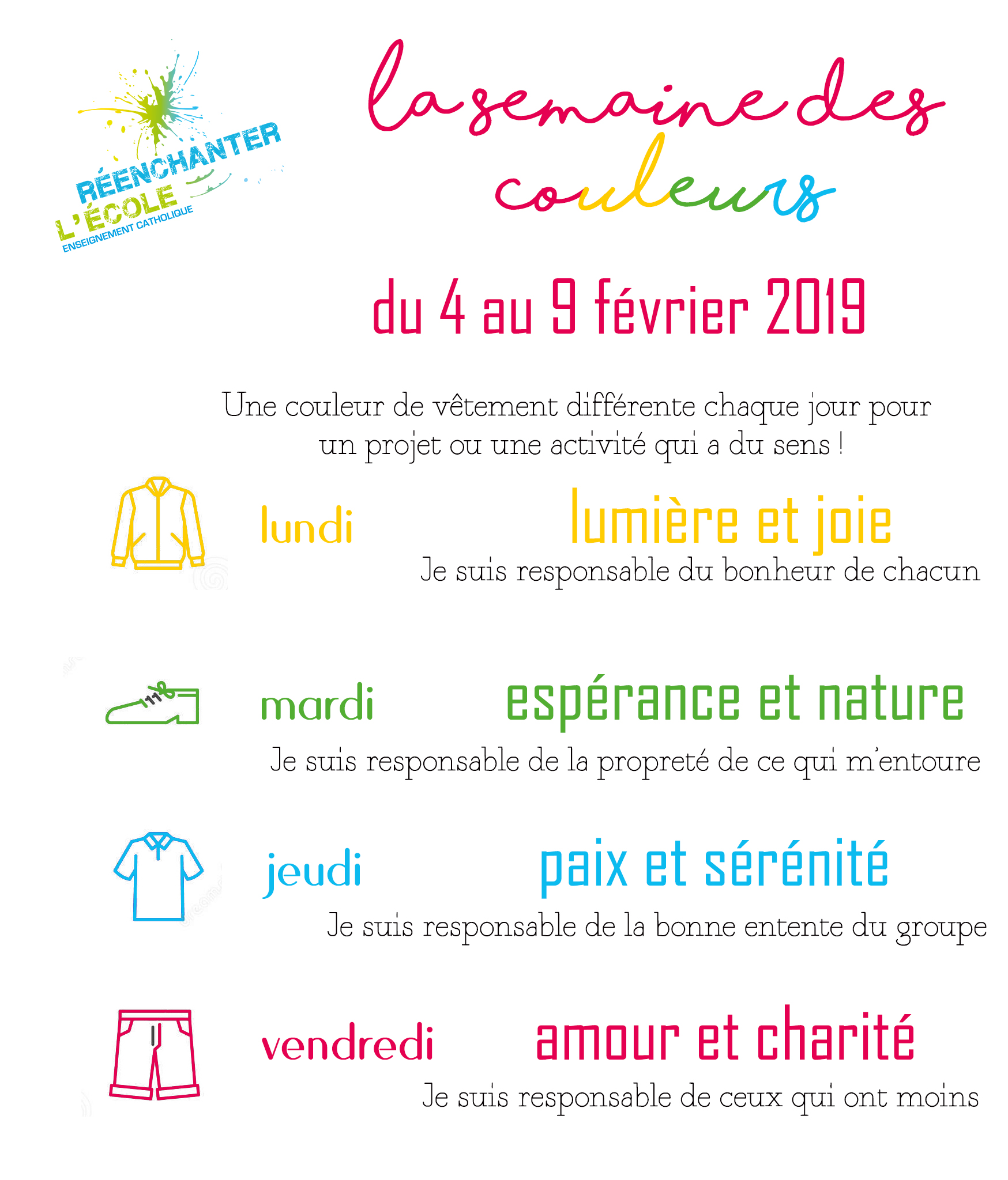 Semaine des couleurs - Sainte Marie des Champs